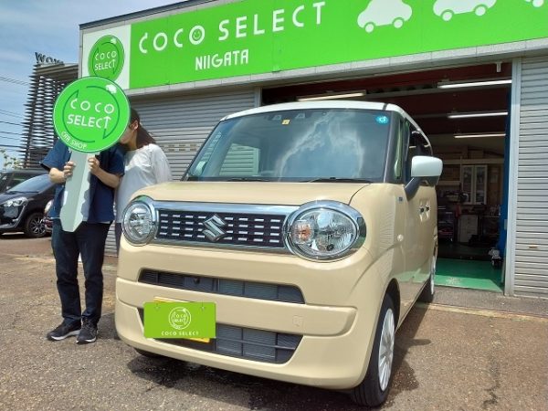 ☆K様 ご納車ありがとうございます☆ | 【公式】ココセレクト | 新潟、長岡、上越の新車・中古車販売、買取・整備のパイオニア！